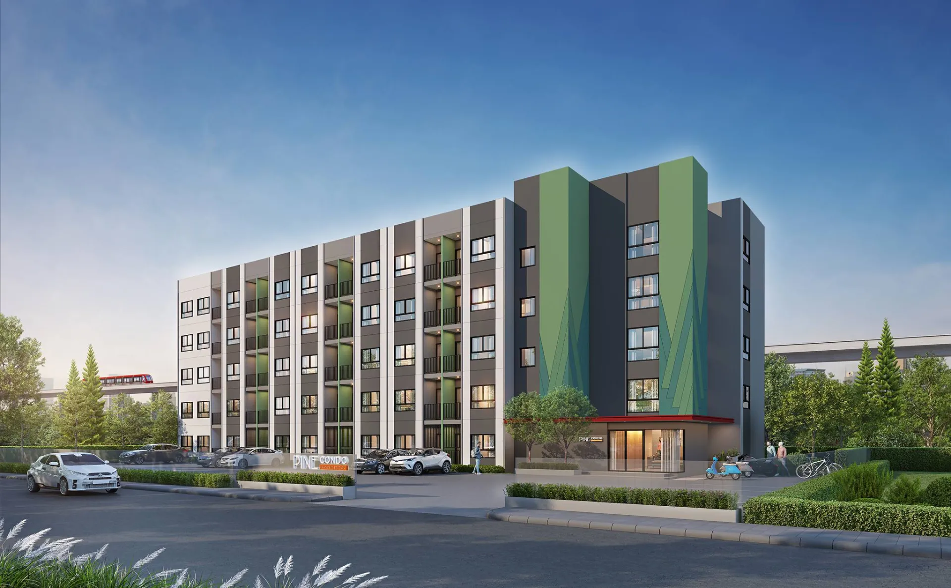 Pine Condo Rangsit Station | Bangkok University