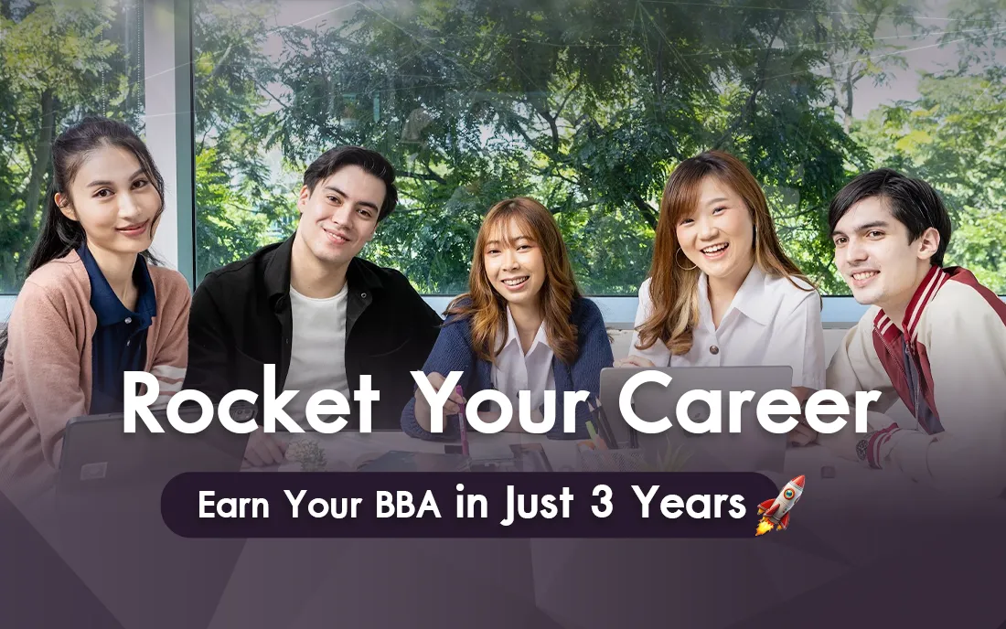 Rocket Your Career Earn Your BBA in Just 3 Years | Bangkok University